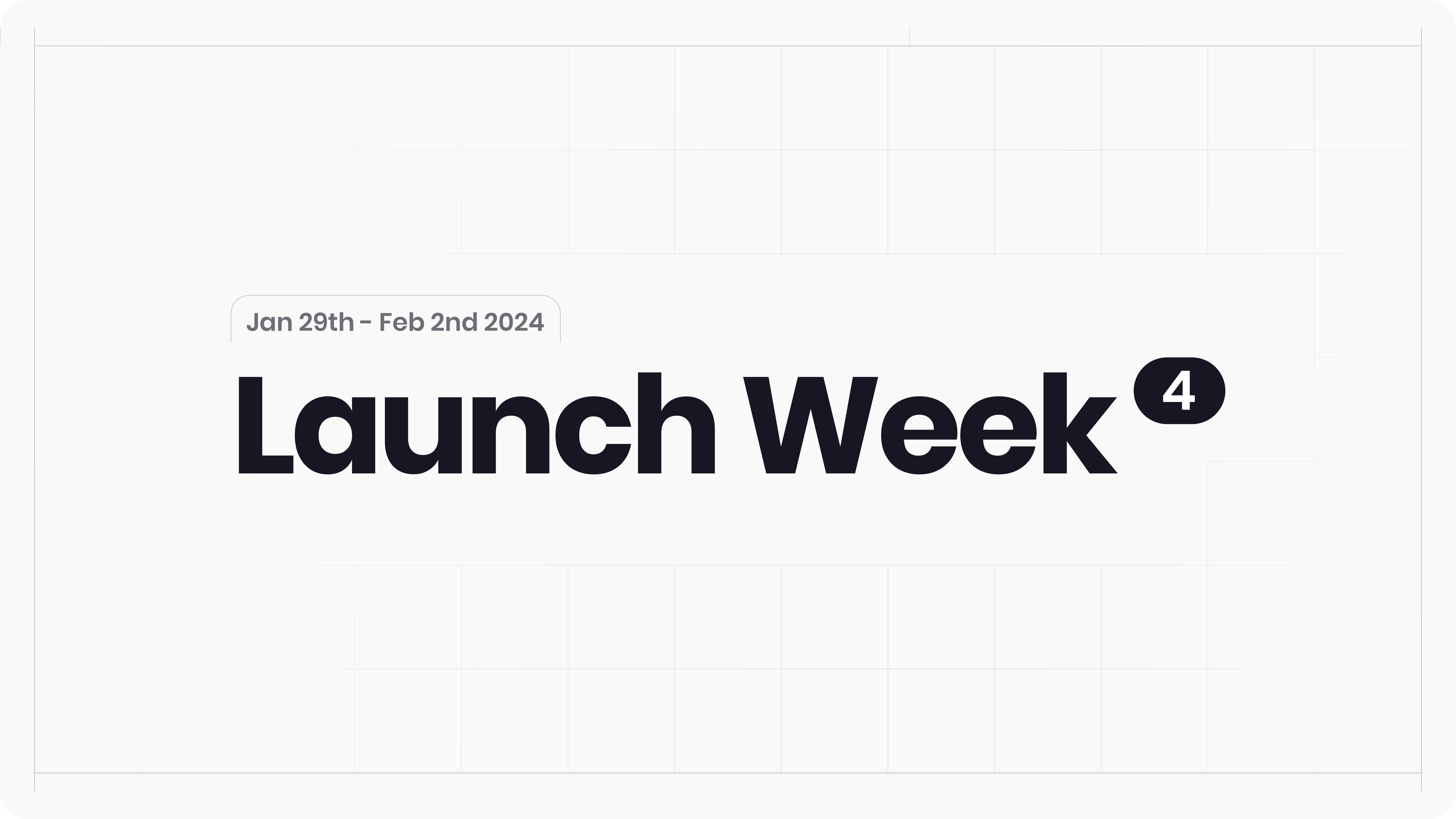 Highlight.io Launch Week 4 Highlight.io Launch Week 4